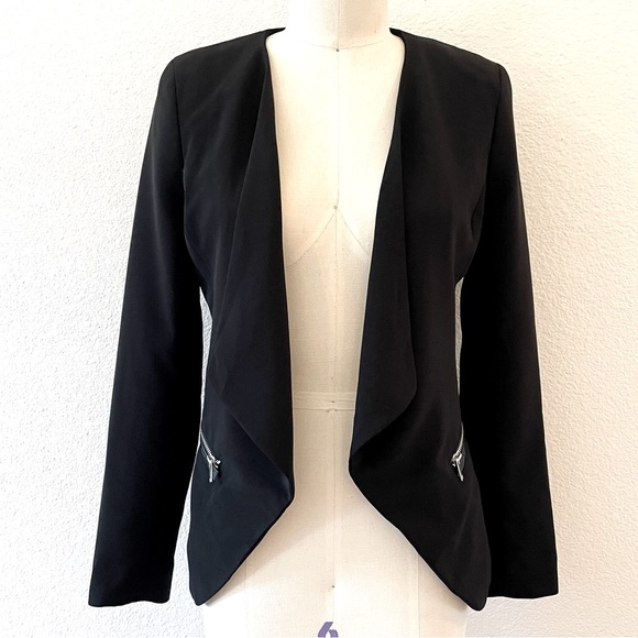 H&M | Jackets & Coats | Hm Draped Front Jacket | Poshmark